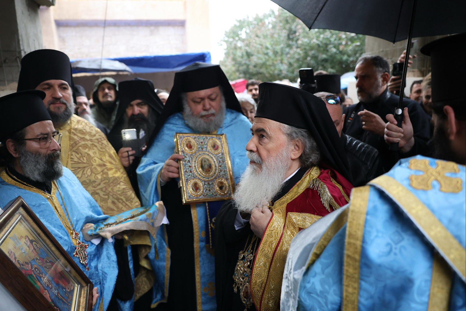 Την παραμονή της εορτής των Θεοφανείων ο επικεφαλής της Ρωσικής ...